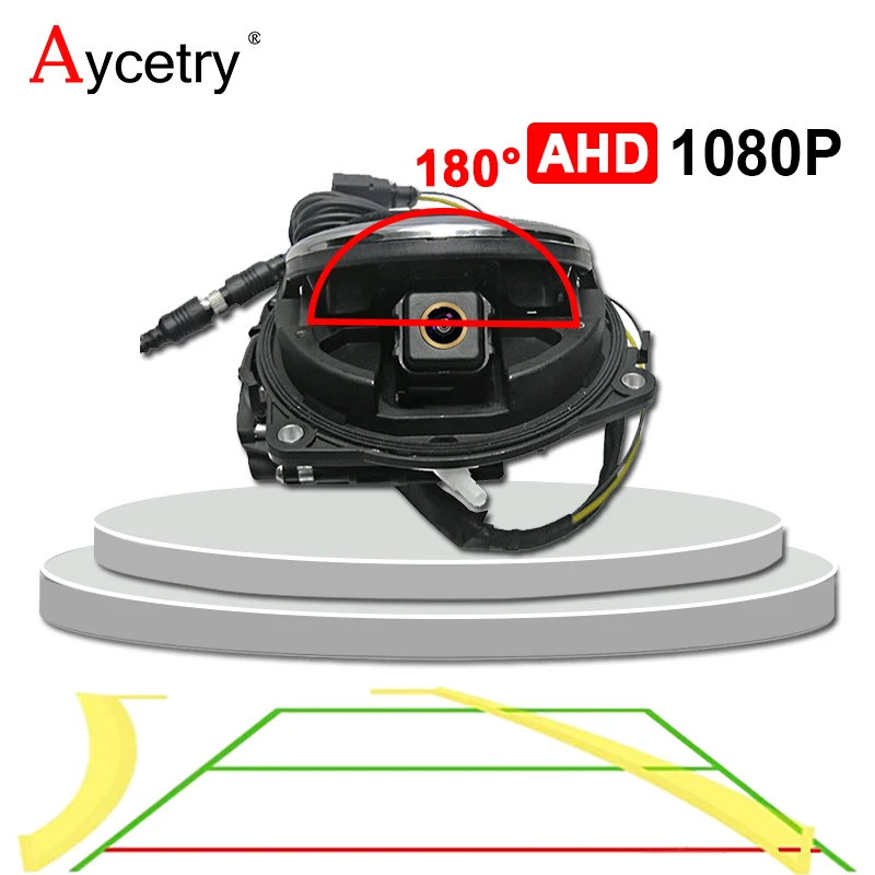 180-degree-1080P-AHD-For-Volkswagen-Flipping-Rear-View-Camera-Emblem ...