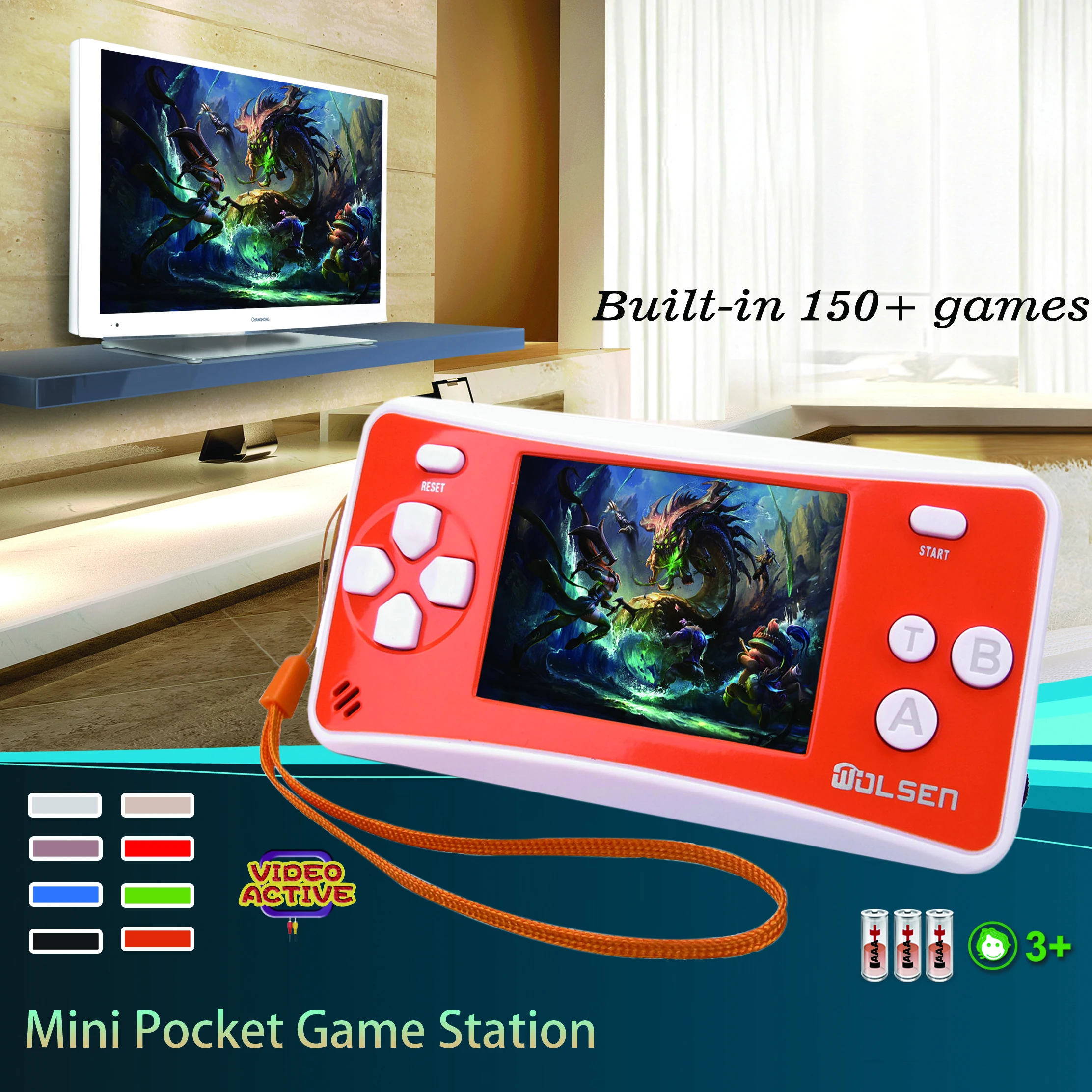 2-5-Inch-8-Bit-Mini-Pocket-Video-Classic-Handheld-Built-in-Game-Console ...