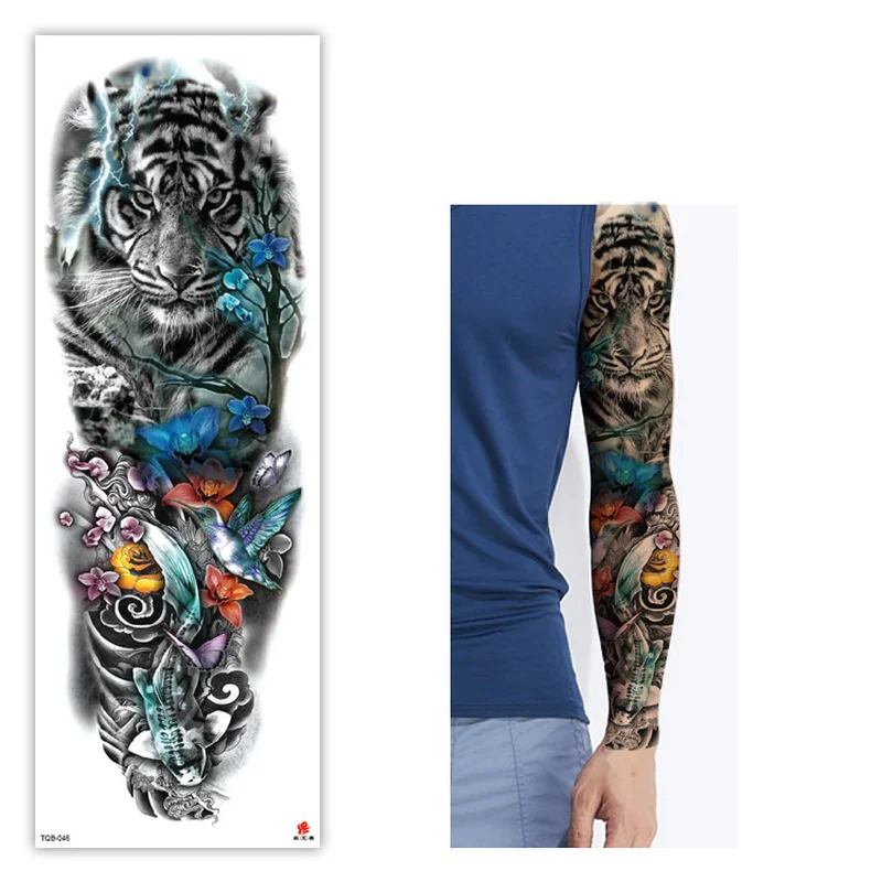 Wildlife Tattoos Sleeve
