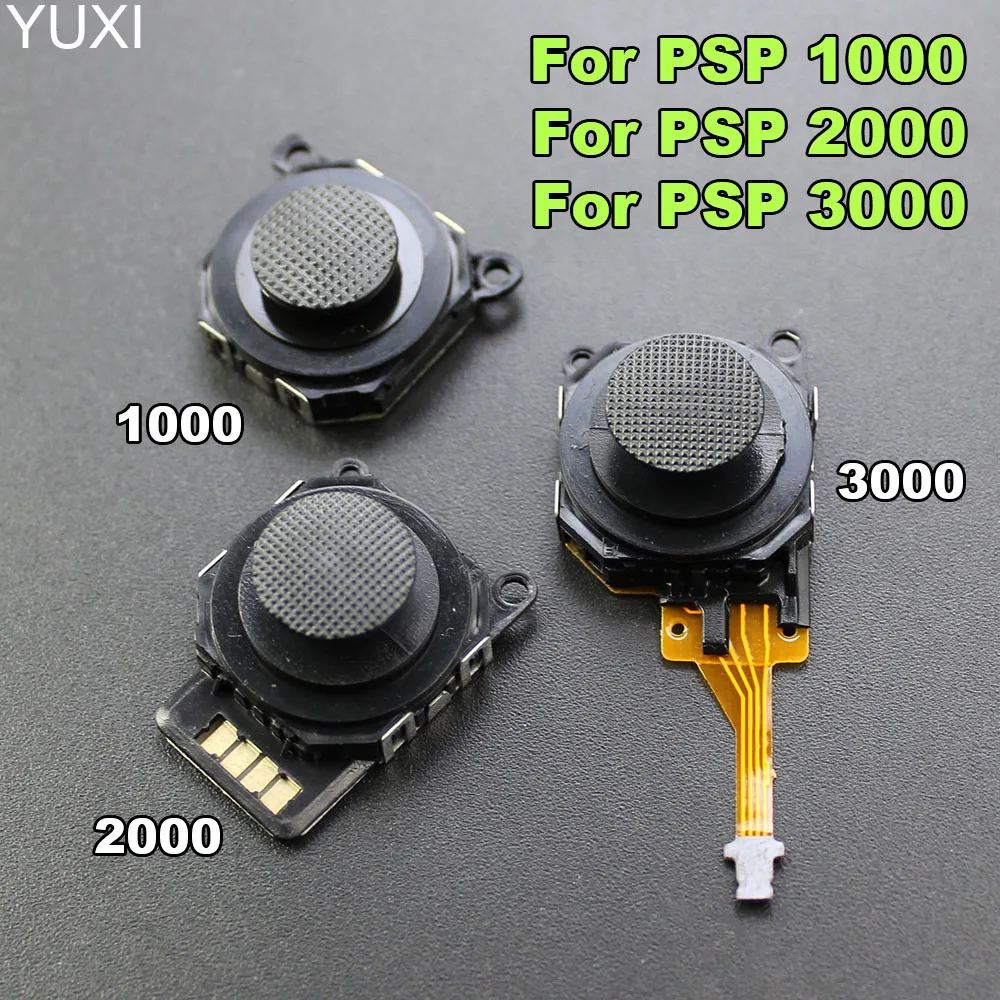 YUXI 1PCS 3D Analog Joystick Thumb Stick Replacement For PSP 1000 2000 ...