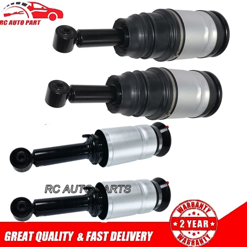 4pcs Front Rear Air Shock Strut For LR3 LR4 Discovery 3 4 Range Rover ...