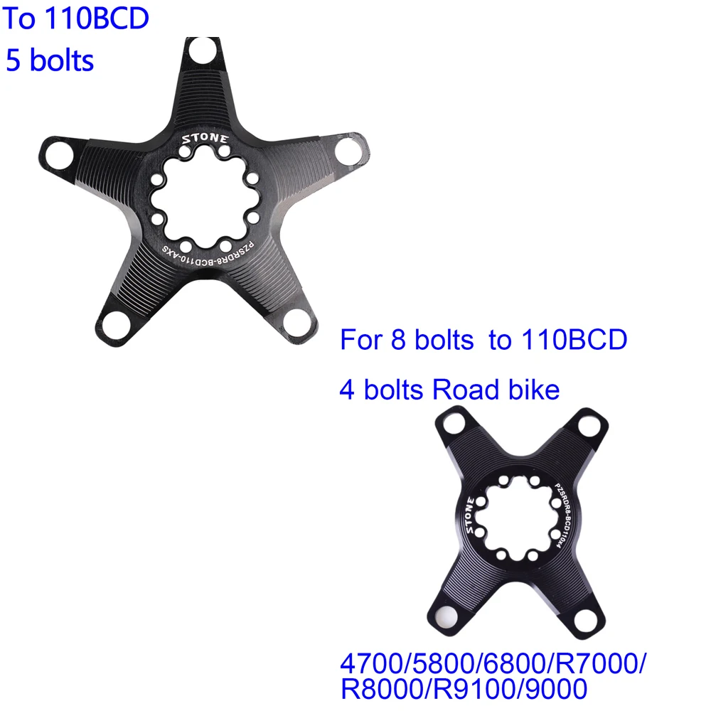 Stone Chainring Spider AXS 8 Bolts 110BCD Road Bike Chainring FORCE RED ...