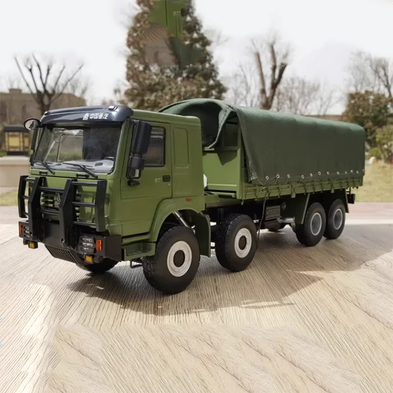Diecast-1-24-Scale-China-National-Heavy-Duty-Truck-HOWO-8-8-Military ...