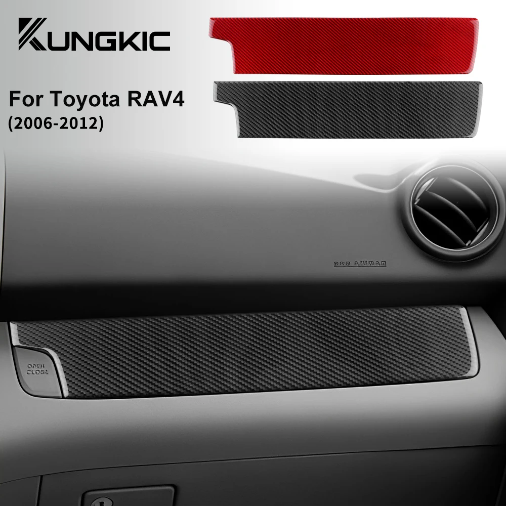 Real Soft Carbon Fiber Sticker For Toyota RAV4 2006 2007 2008 2009 2010 ...