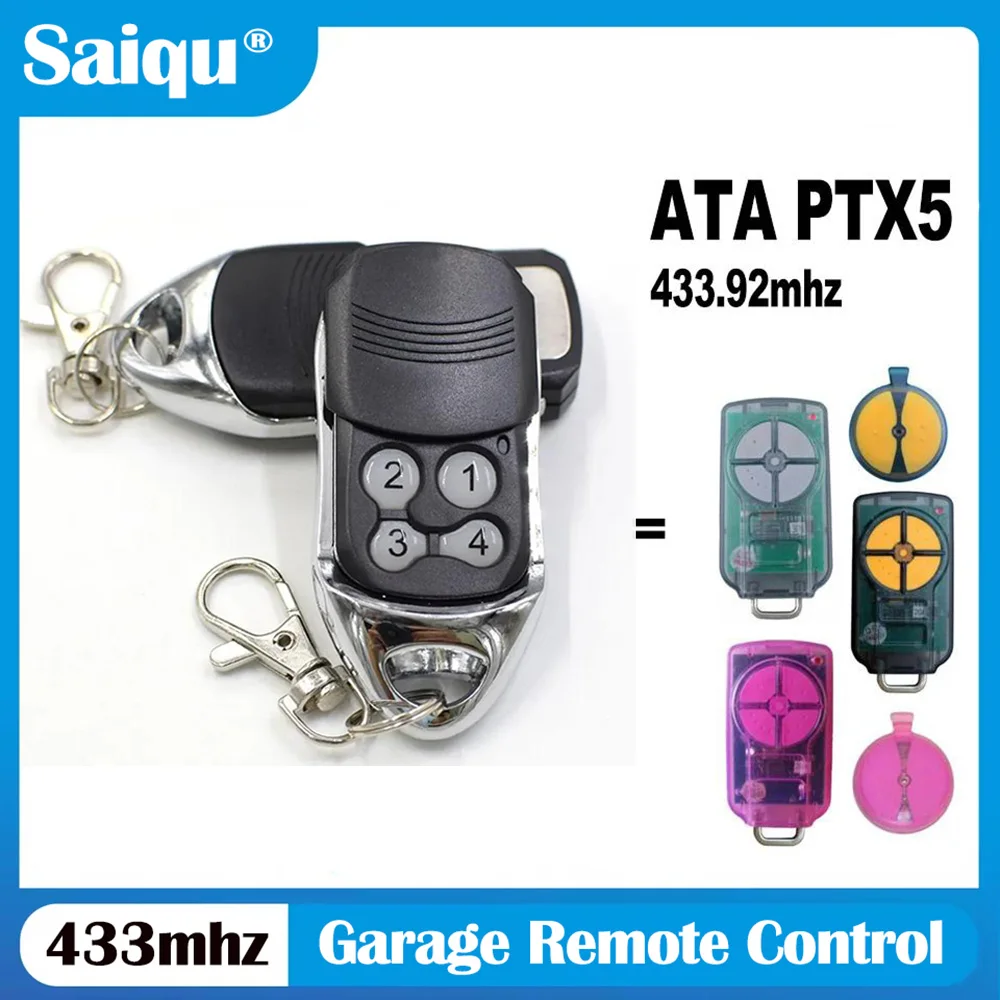 ATA PTX-5 Remote Control Replacement Rolling Code Compatible with PTX2 ...