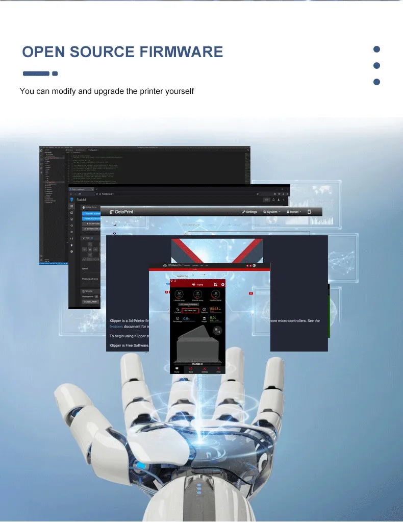 IdeaFormer IR3 V1 Conveyor Belt 3D Printer Infinite Z Axis 250*250*mm ...