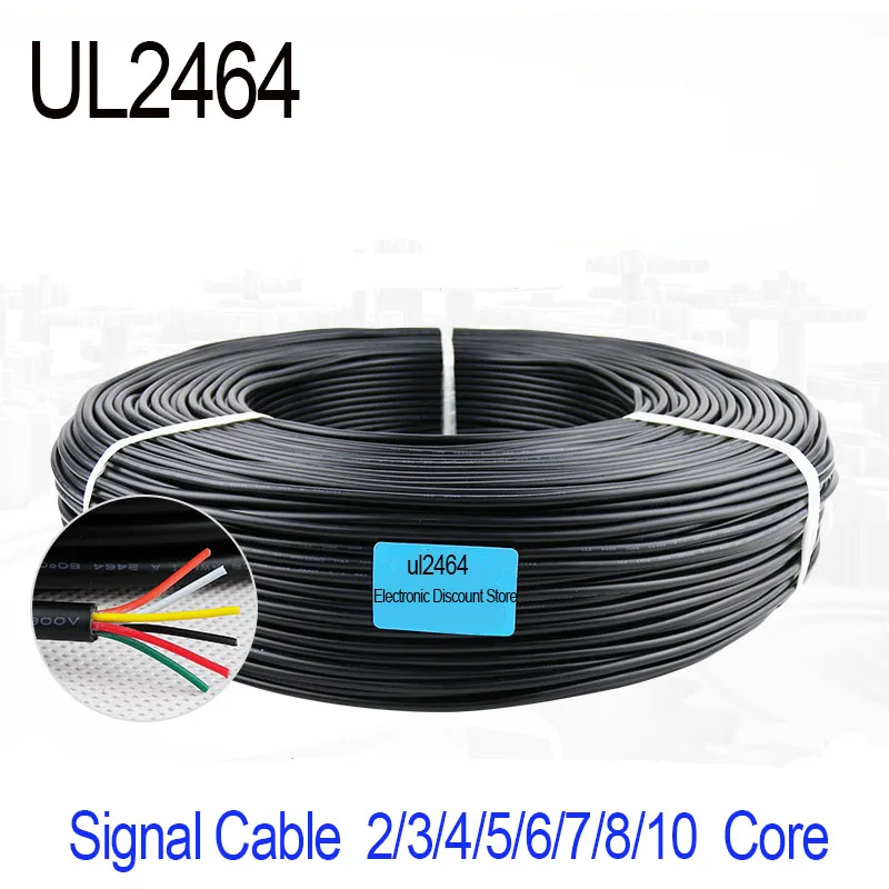 Wire Cable 28 26 24 22 20 18 16 AWG Copper Signal Cable 2 3 4 5 6 7 8 ...