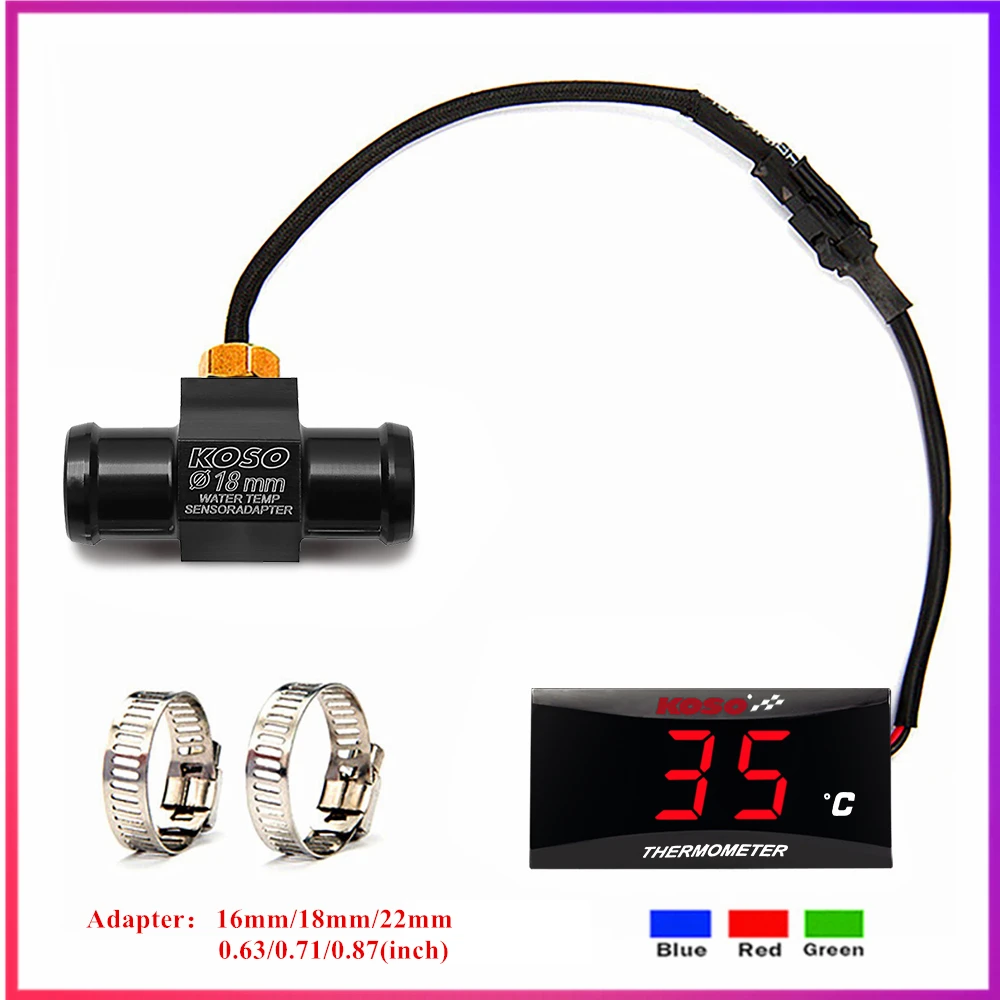 KOSO-Motorcycle-Water-Temperature-Mini-Meter-For-CB500X-XMAX250-300 ...