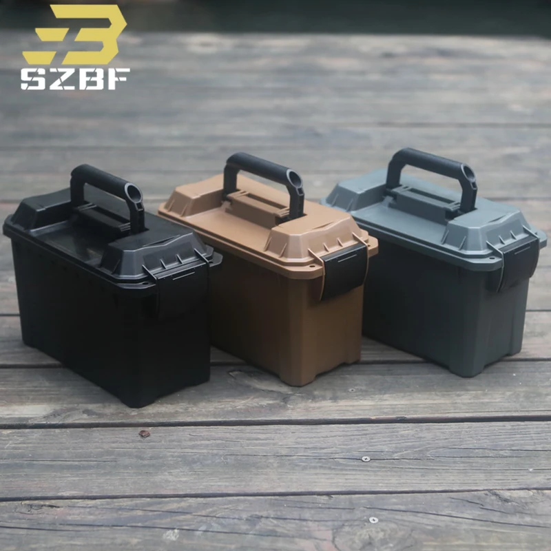Plastic-Ammo-Box-Military-Style-Storage-Ammo-Can-Shockproof-Dustproof ...