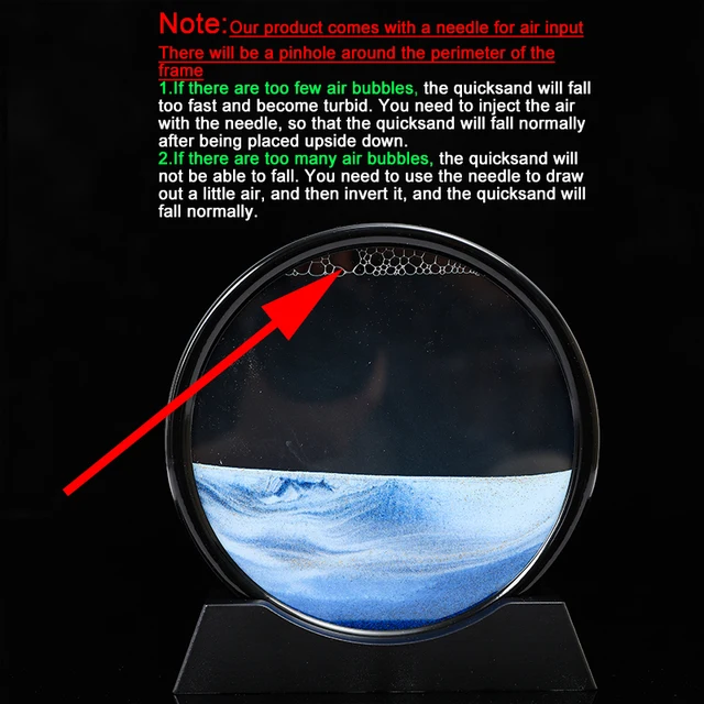 Flowing Sand Art Display - Made Minimal