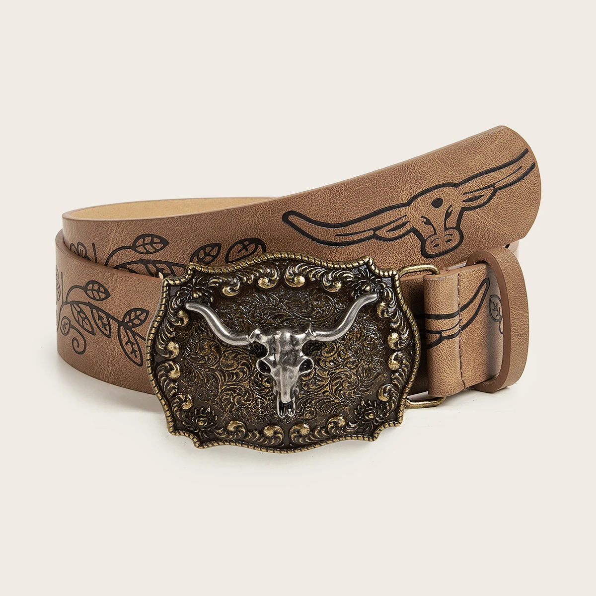 Vintage-western-cowboy-wind-cowboy-buckle-printed-belt.jpg