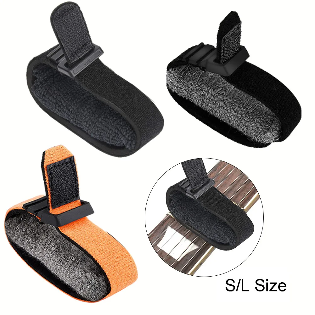 Guitar-Band-Fret-Strings-Mute-Dampeners-String-Wrap-Adjustable-Tension ...