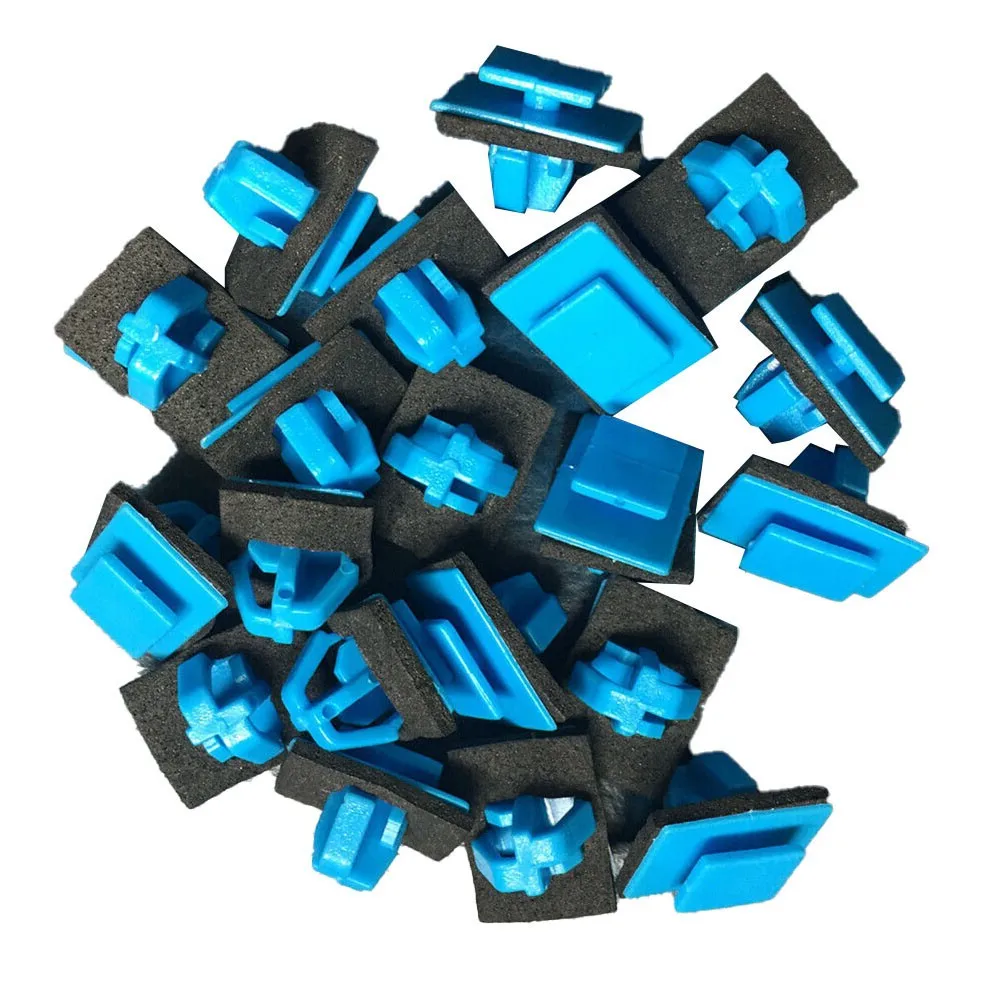 30PCS Car Plastic Side Moulding And Door Trim Clips Fit For Hyundai ...