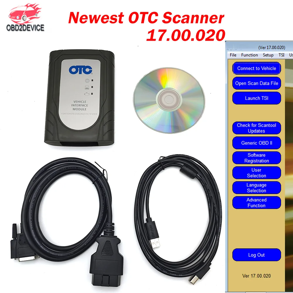 Gts Otc V17.00.020 For Toyota Car Global Techstream Vim Otc It3 Better ...
