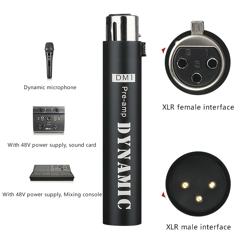 Dynamic-Microphone-Booster-Preamplifier-for-Dynamic-and-Passive-Ribbon ...