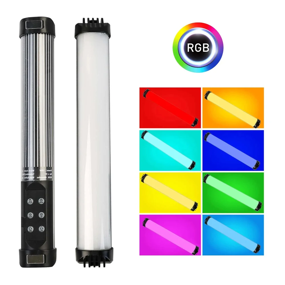 RGB-Led-Video-Light-Stick-Wand-Portable-Studio-Photography-Lighting-for ...
