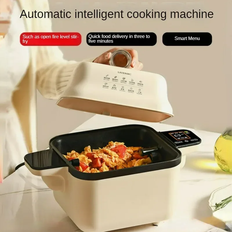 Kitchen-Robot-Machine-Intelligent-Automatic-Rotation-Stir-frying-Smart ...