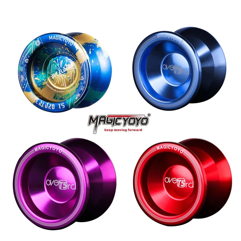 Professional-Magic-Yoyo-T5-Overlord-Aluminum-Alloy-Metal-Yoyo-8-Ball-KK ...