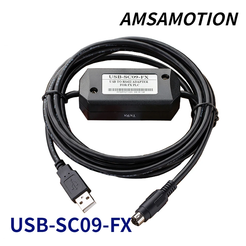 USB-SC09-FX-PLC-Programming-Cable-For-Mitsubishi-FX2N-FX1N-FX0N-FX0S ...