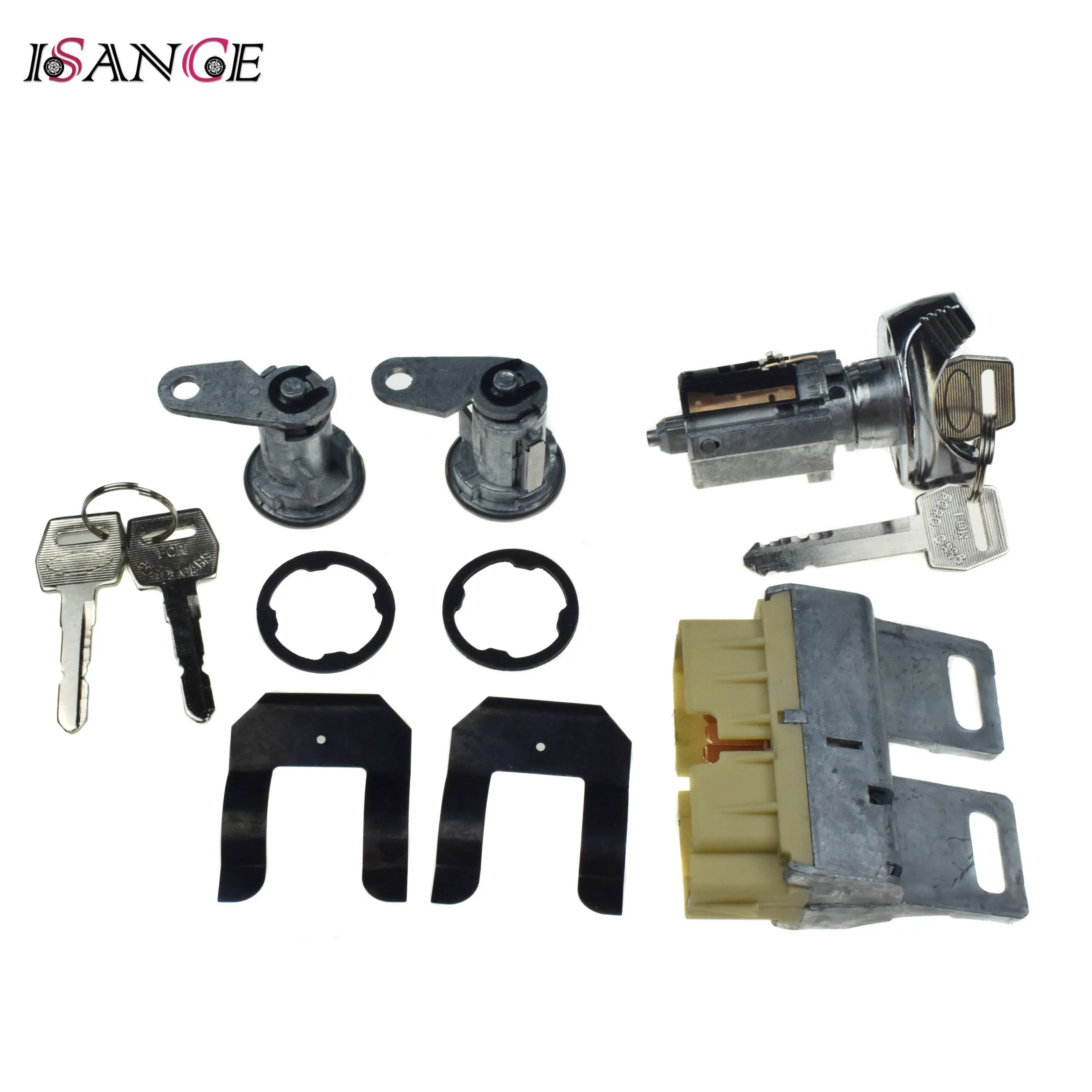 Ignition & Door Lock Cylinder Keys & Switch & For Ford Lincoln Mercury ...