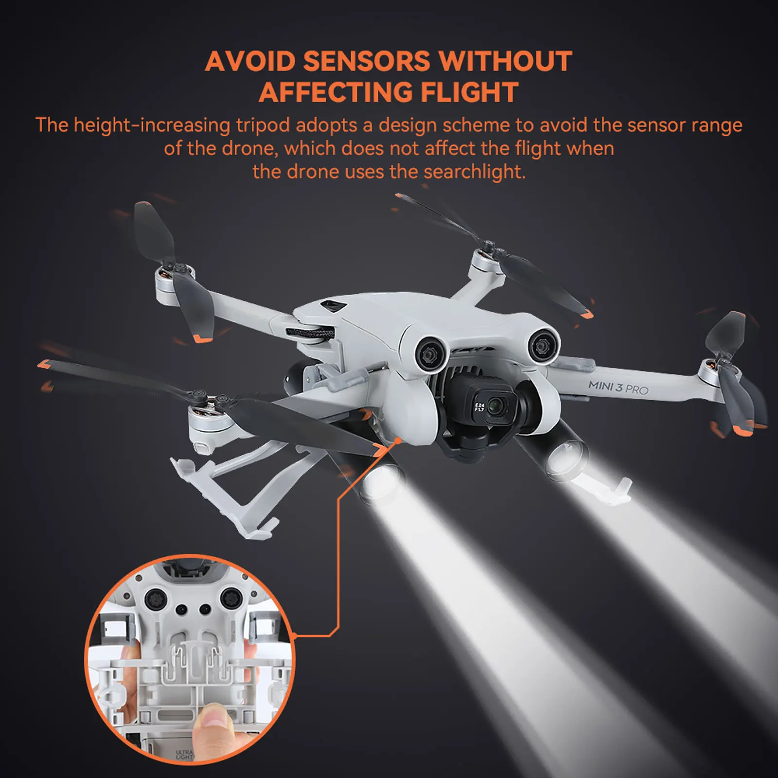 Mini-3-Pro-Adjustable-LED-Night-Flight-Searchlight-with-Increased ...