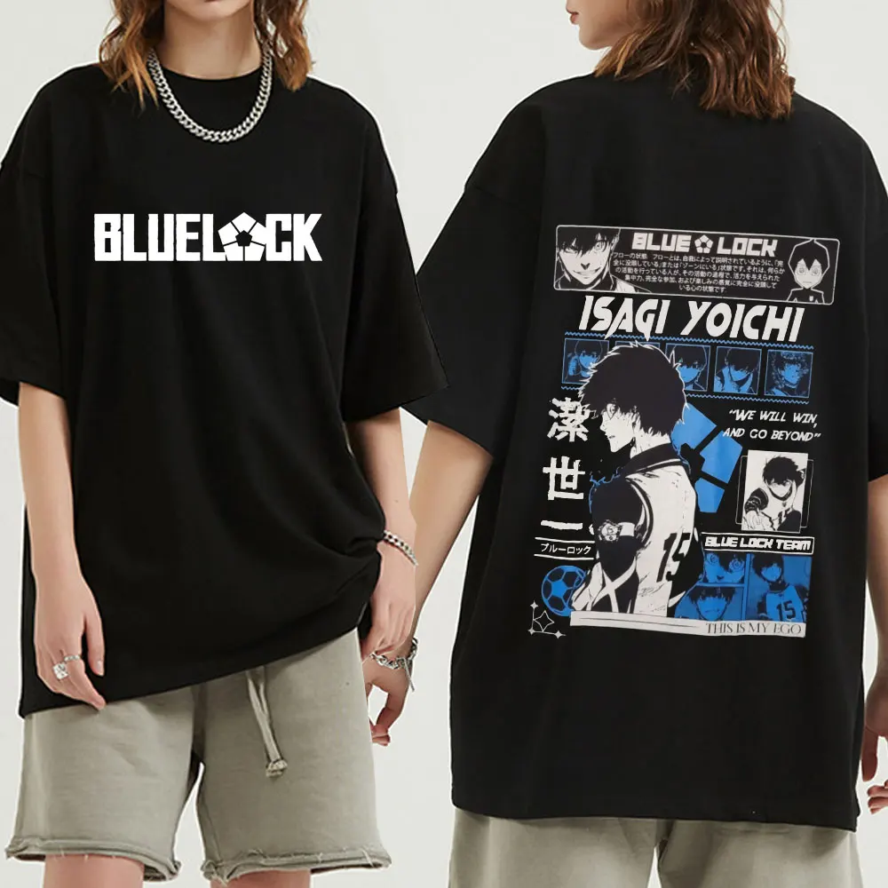 Camisetas de Anime Blue Lock para hombres y mujeres, camisas de manga ...