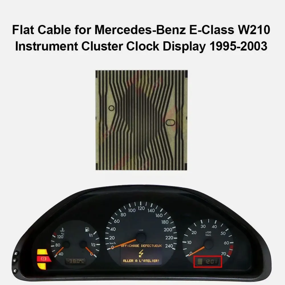 Flat-Cable-for-Mercedes-C-E-SLK-Class-W202-W210-R170-Instrument-Clock ...