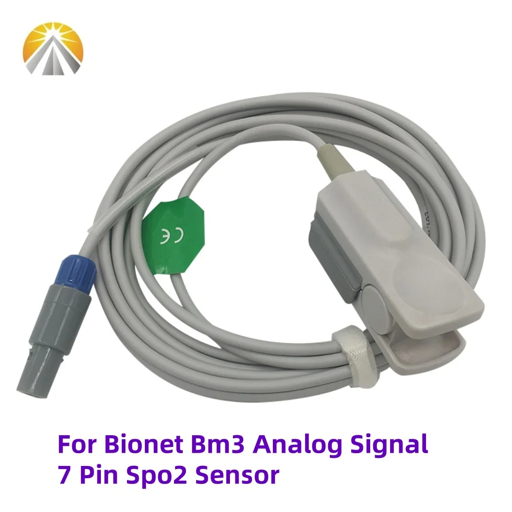 Reusable-7-Pin-SpO2-Sensor-Adult-Child-Neonate-Animal-For-Bionet-Bm3 ...