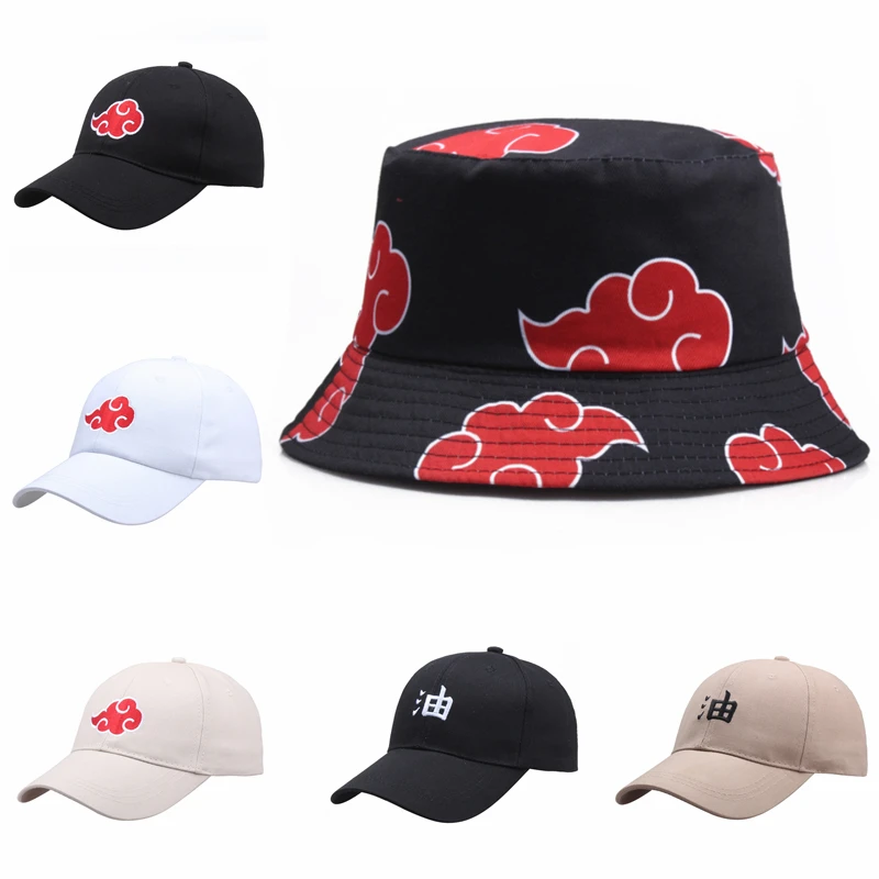 Anime Akatsuki Cosplay Jiraiya Unisex Panama Cap Casual Beach Baseball ...