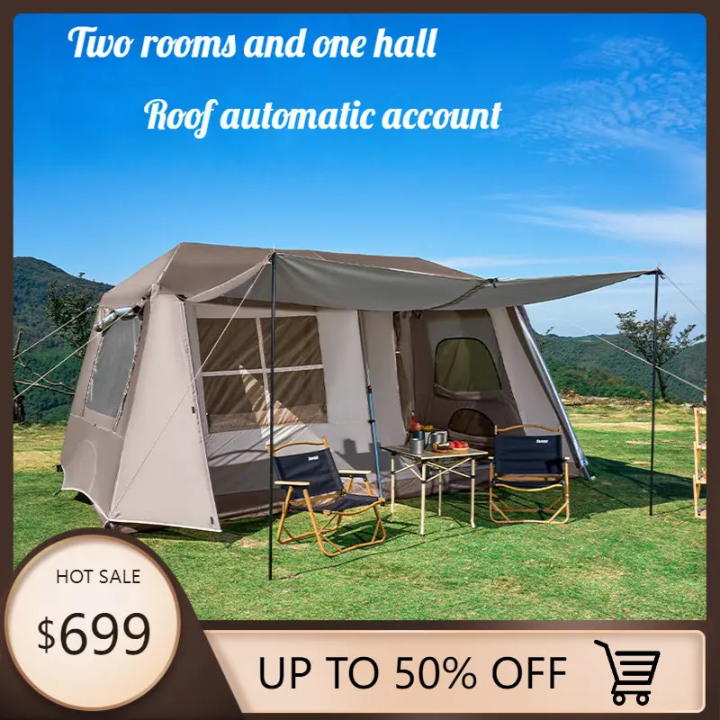 Barraca-ao-ar-livre-ridge-tenda-autom-tica-de-acampamento-equipamentos ...