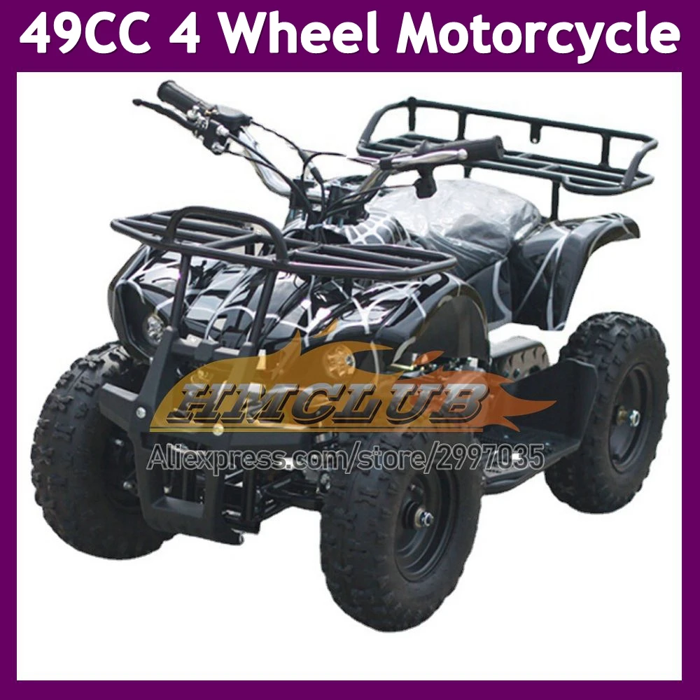 Powerful 4Wheels MINI Quad Bike 4x4 2 Stroke 50CC ATV OFF Road ...