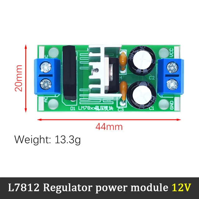 L7805 LM7812 Rectifier Filter Power Converter Three Terminal Regulator ...