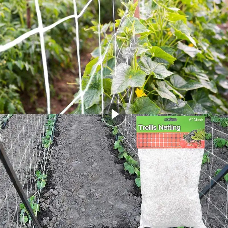 Garden-Plant-Trellis-Netting-Heavy-Duty-Polyester-Plant-Support-Vine ...