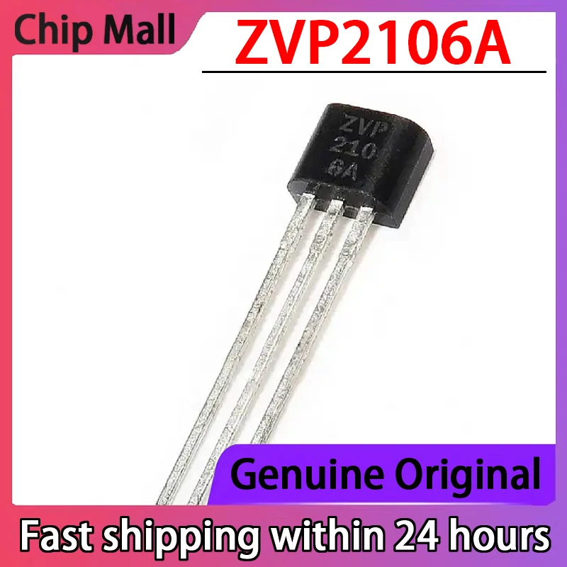 1PCS New Original ZVP2106A 2106A TO-92 Inline P-channel MOSFET ...