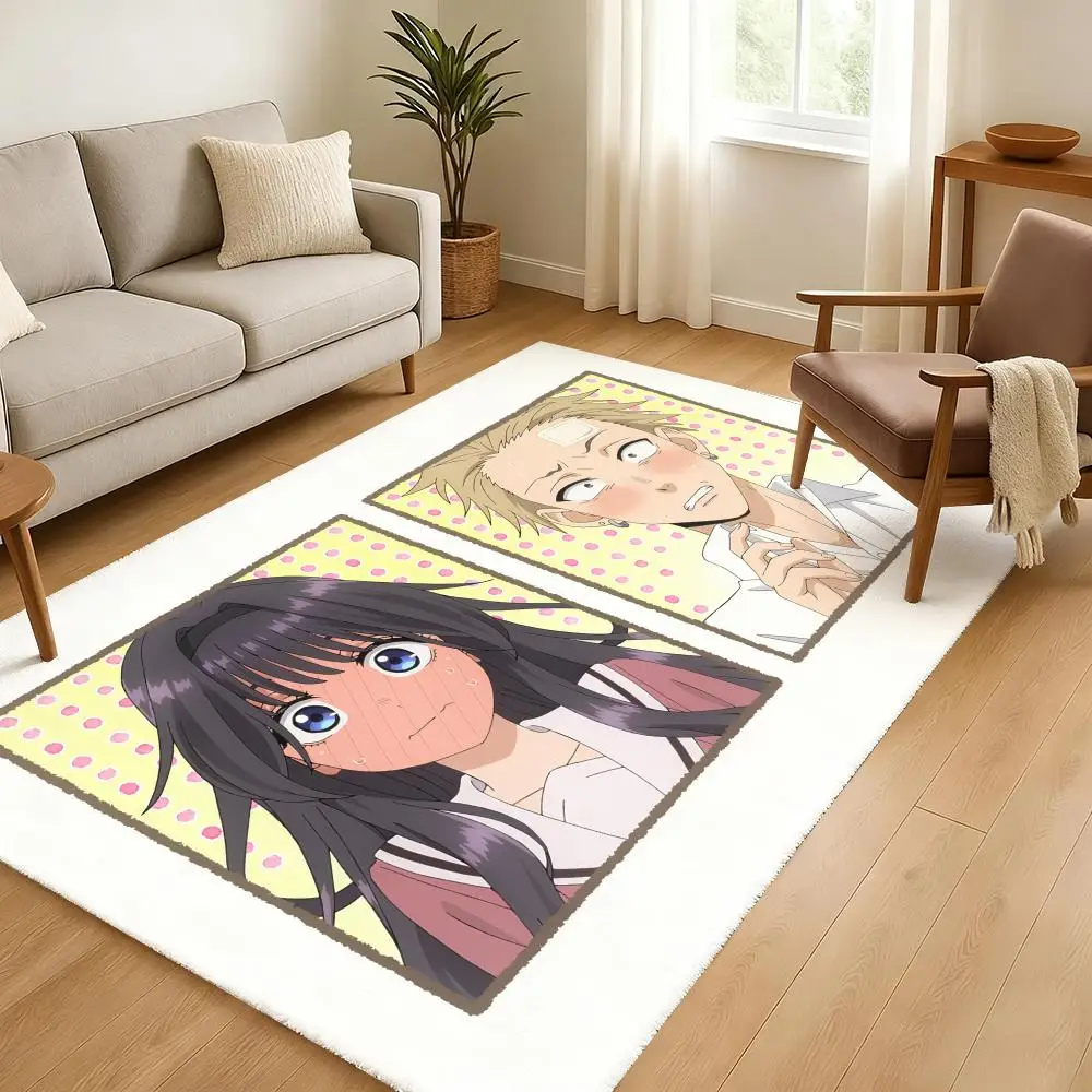 Anime The Fragrant Flower Blooms With Dignity Floor Mat Soft Thickened ...