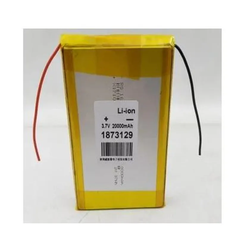 3.7V 20000Mah 1873129 Polymer Lithium Ion Li-ion Li-po Rechargeable ...
