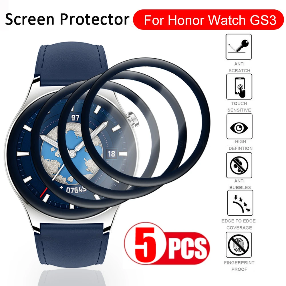 Protector de pantalla para reloj Honor GS 3, película suave antigolpes, cubierta protectora GS3 ...