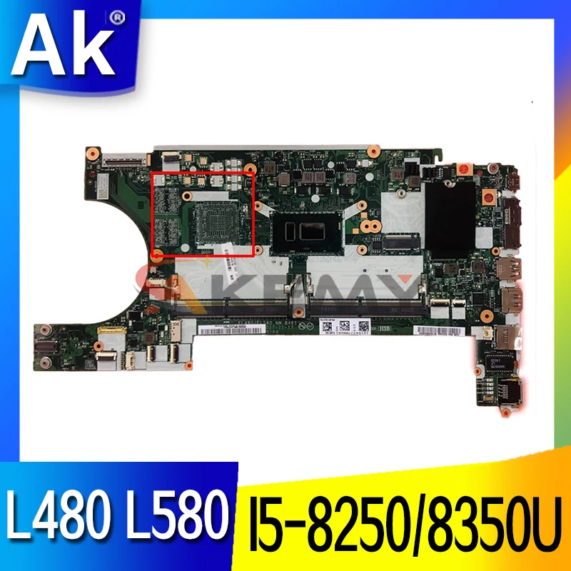 EL480/EL580 NM B461 mainboard For Lenovo ThinkPad L480 L580 laptop ...