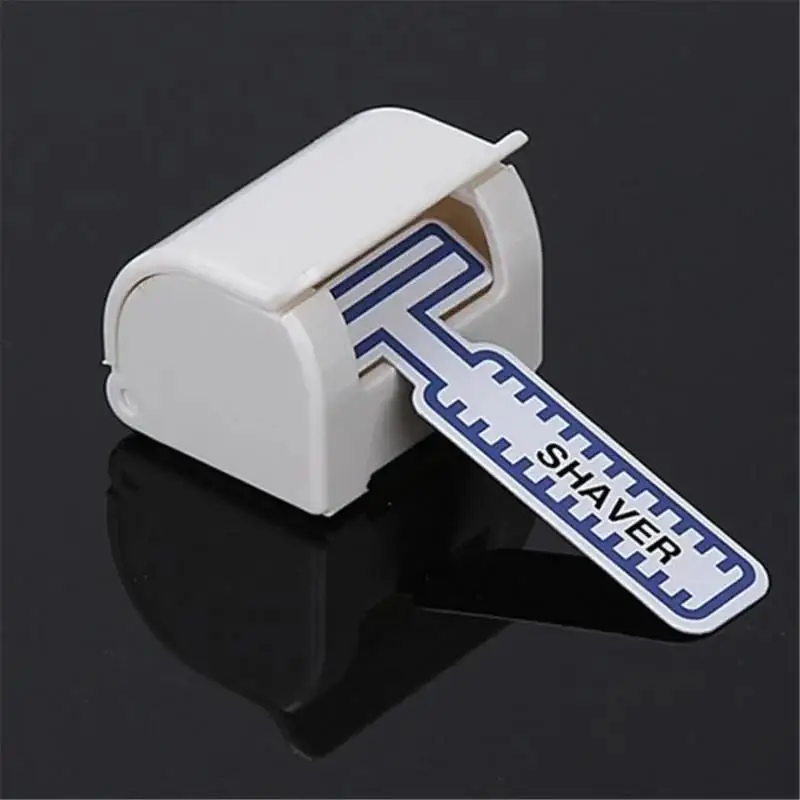 White-Viscose-Razor-Holder-Manual-Shaver-Hanging-Storage-Rack-With-Dust ...