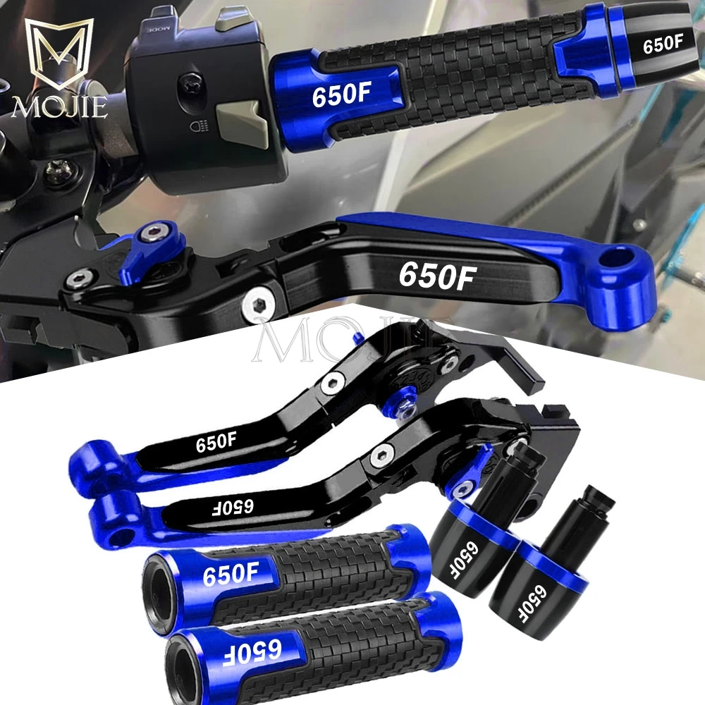Motorcycle Handles Brake Clutch Lever Handle Grips Ends For SUZUKI ...