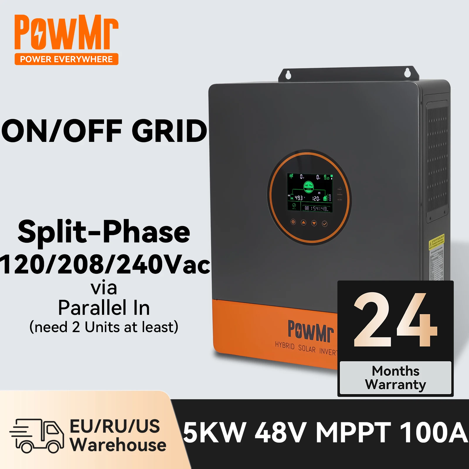 PowMr-Split-Phase-120V-208V-240V-Solar-Inverter-Need-Parallel-In-2 ...