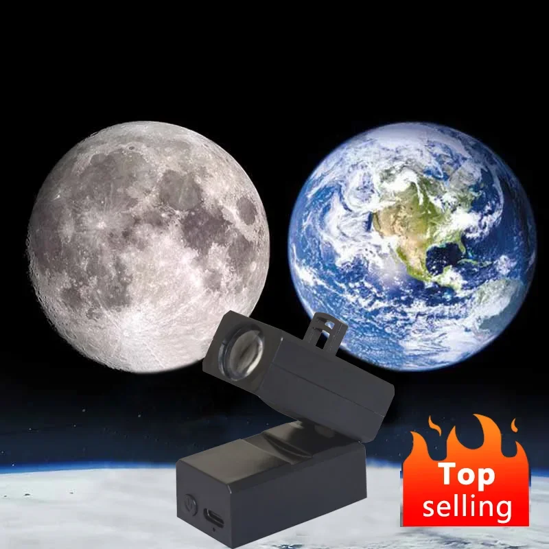 Earth-Moon-Projection-Lamp-Star-Projector-Planet-Projector-Background ...