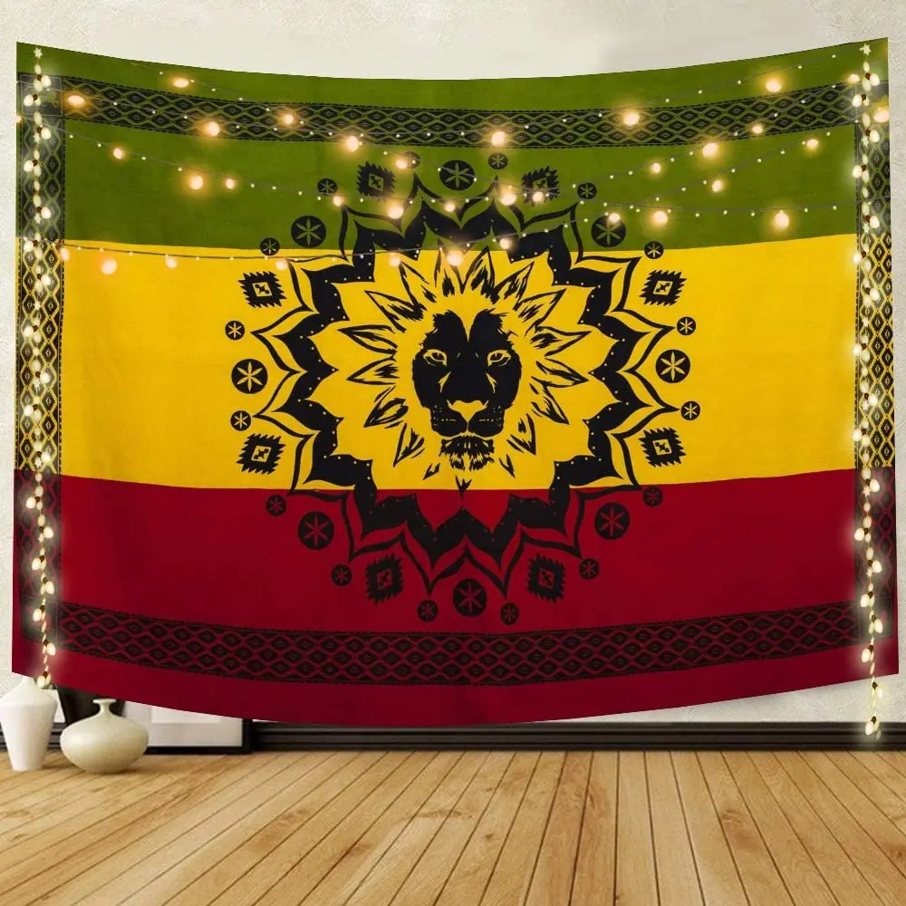 Rasta Lion Head