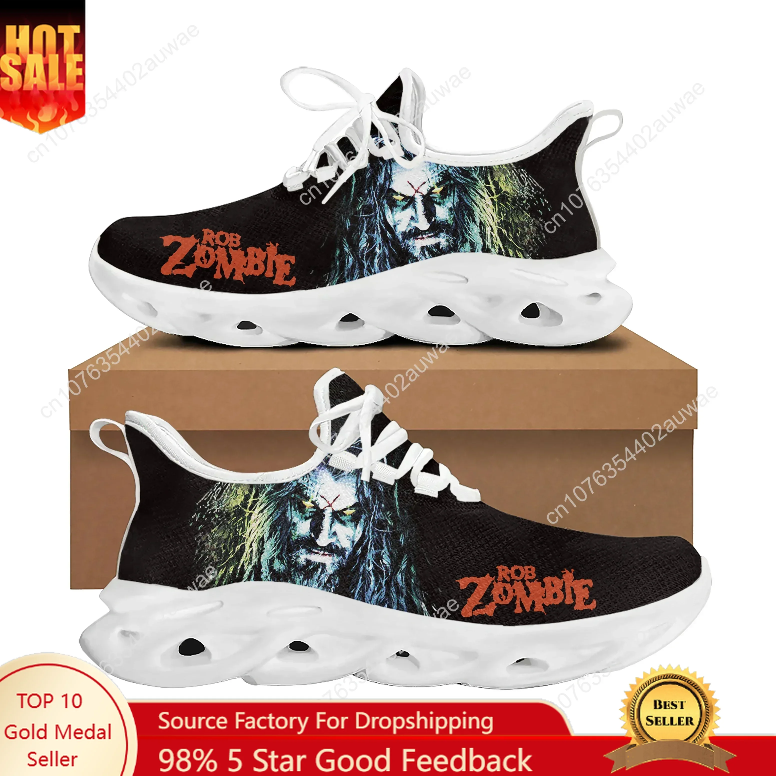 Rock Singer Rob Sports Shoes Zombie Mens Womens Teenager Kids Children ...