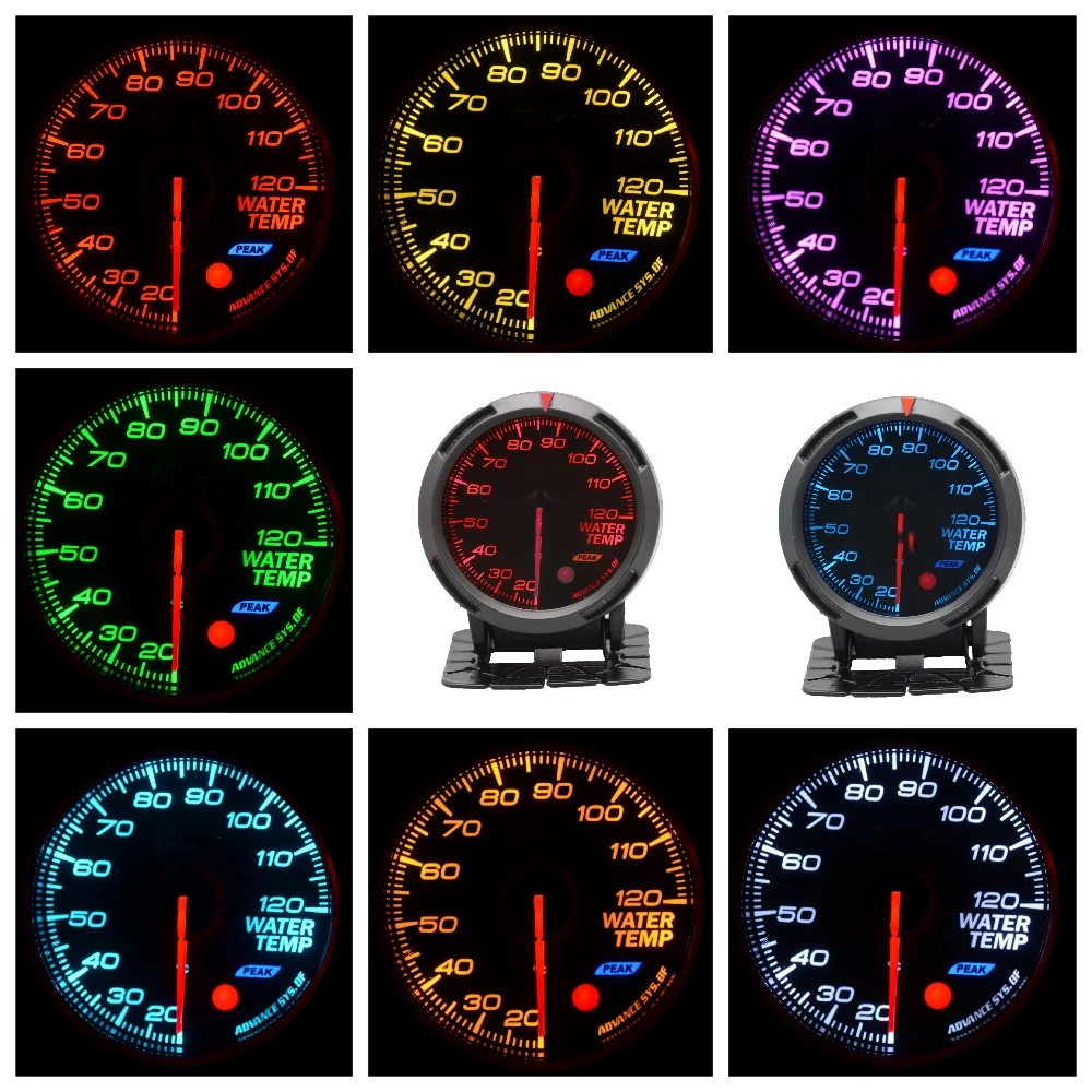 2-5-60mm-Universal-DF-Link-Advanced-BF-Gauge-Racing-Car-Meter-Water ...