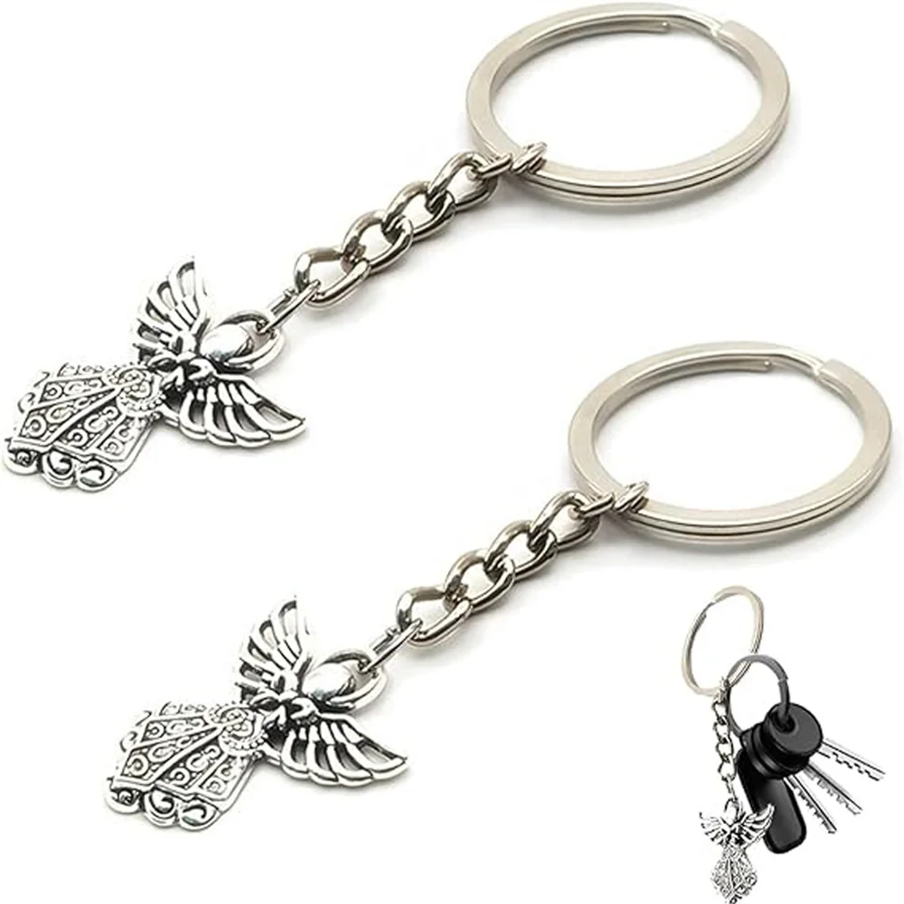 New Travel Cute Angel Key chain Baptism Gift Multi functional Angel ...