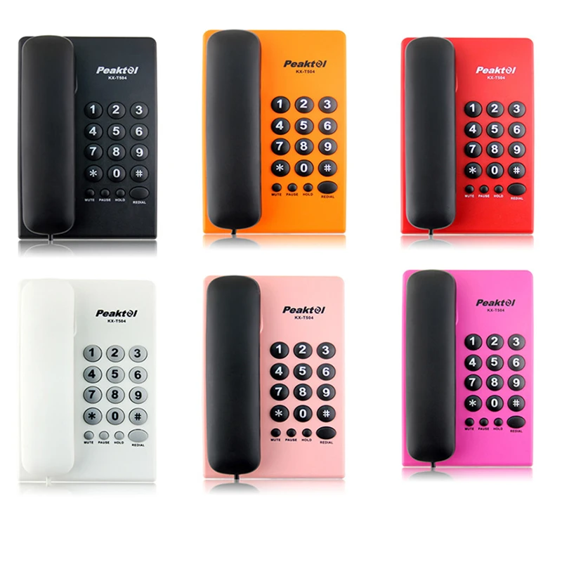 Corded Phone Landline Telephone With Mute, Pause, Hold, Redial, Desktop ...
