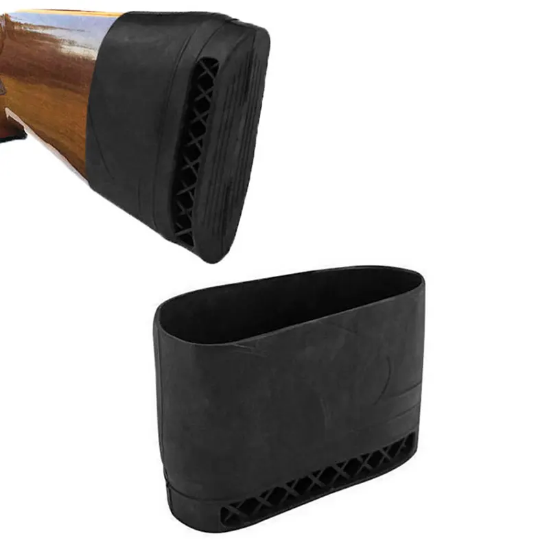 Hunting Rifle Rubber Recoil Buffer Pad Buttstock Sleeve Shotgun Airsoft ...