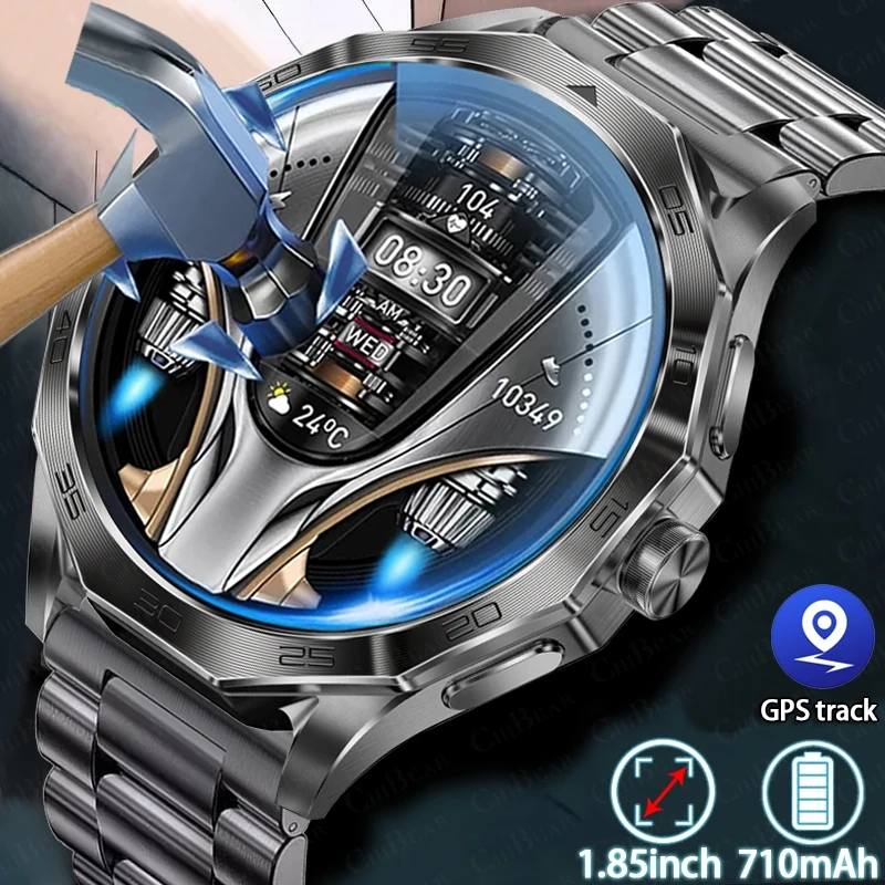 710-mAh-Battery-Smart-Watch-Men-Oversized-Bezel-less-Screen-HD ...