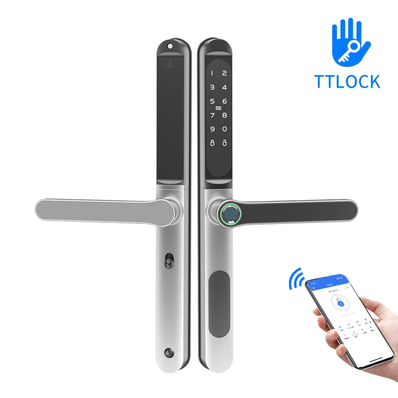 TTLock APP IP65 Waterproof Smart Fingerprint Password RFID Lock For ...